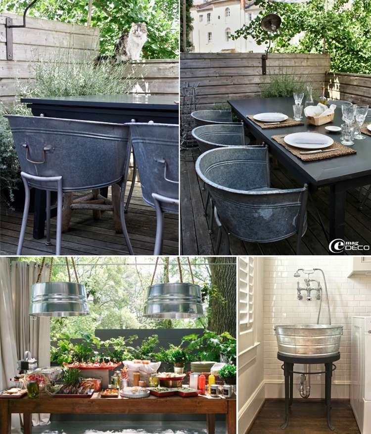 5 Ideas to Decorate with Galvanized Buckets That are Just Superb 5 Ideas to Decorate with Galvanized Buckets That are Just Superb