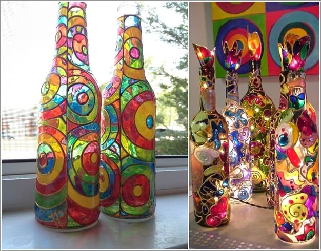 27 Incredible How To Use Glass Bottles For Decoration ~ Aesthetic Home Design