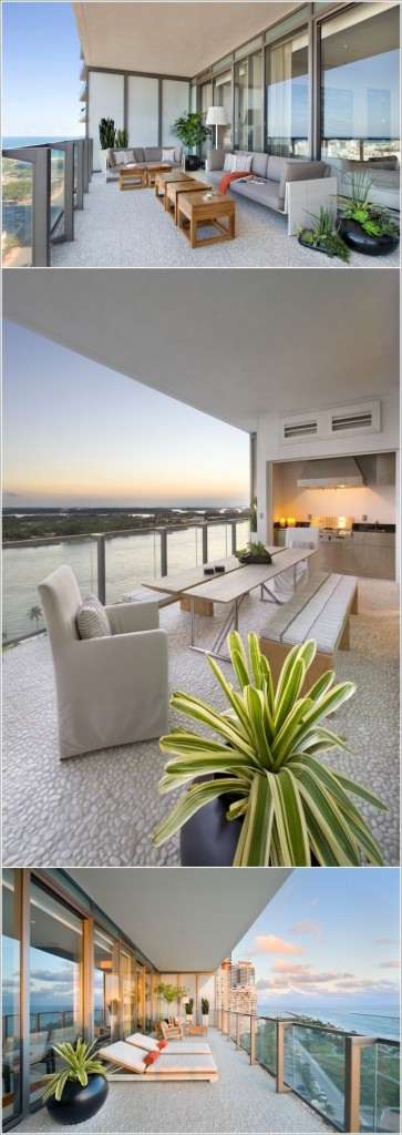 10 Fabulous and Chic Balcony Floor Ideas