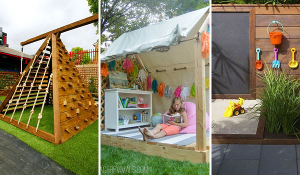15 Playful DIY Backyard Playgrounds Perfect For Your Kids