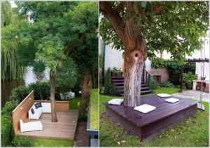 10 Wonderful Ideas to Decorate An Outdoor Tree