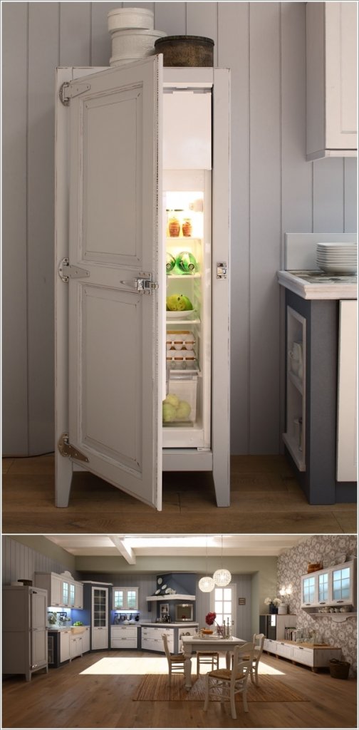 10 Uniquely Awesome Refrigerator Designs