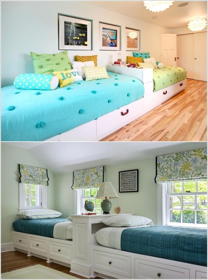 Single Beds 2 Beds In One Small Room Ideas ~ Amazing 2 Single Beds Room ... Single Beds 2 Beds In One Small Room Ideas ~ Amazing 2 Single Beds Room ...