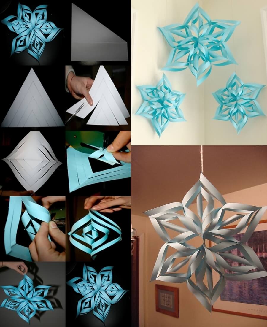 10 Creative Snowflake Crafts To Make This Winter